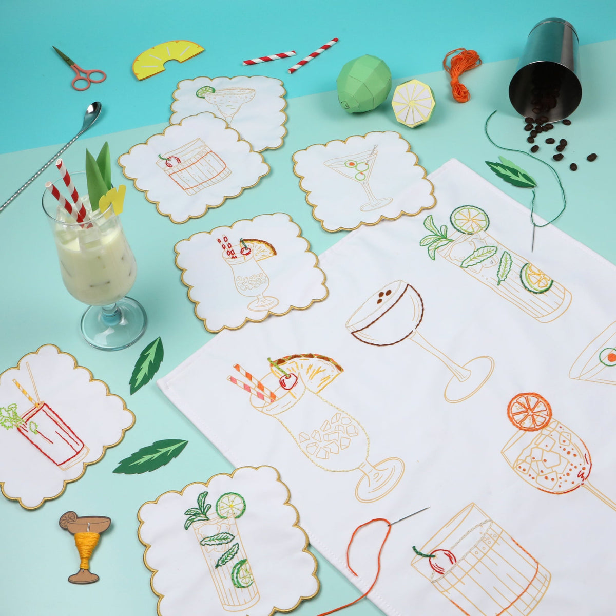 Tea Towels & Cocktail Napkins – Chasing Threads