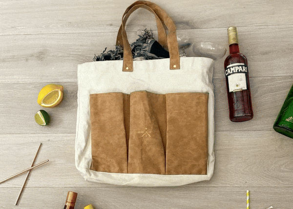 Stitch Your Cocktails Tote Bag - Embroidery Kit – Chasing Threads